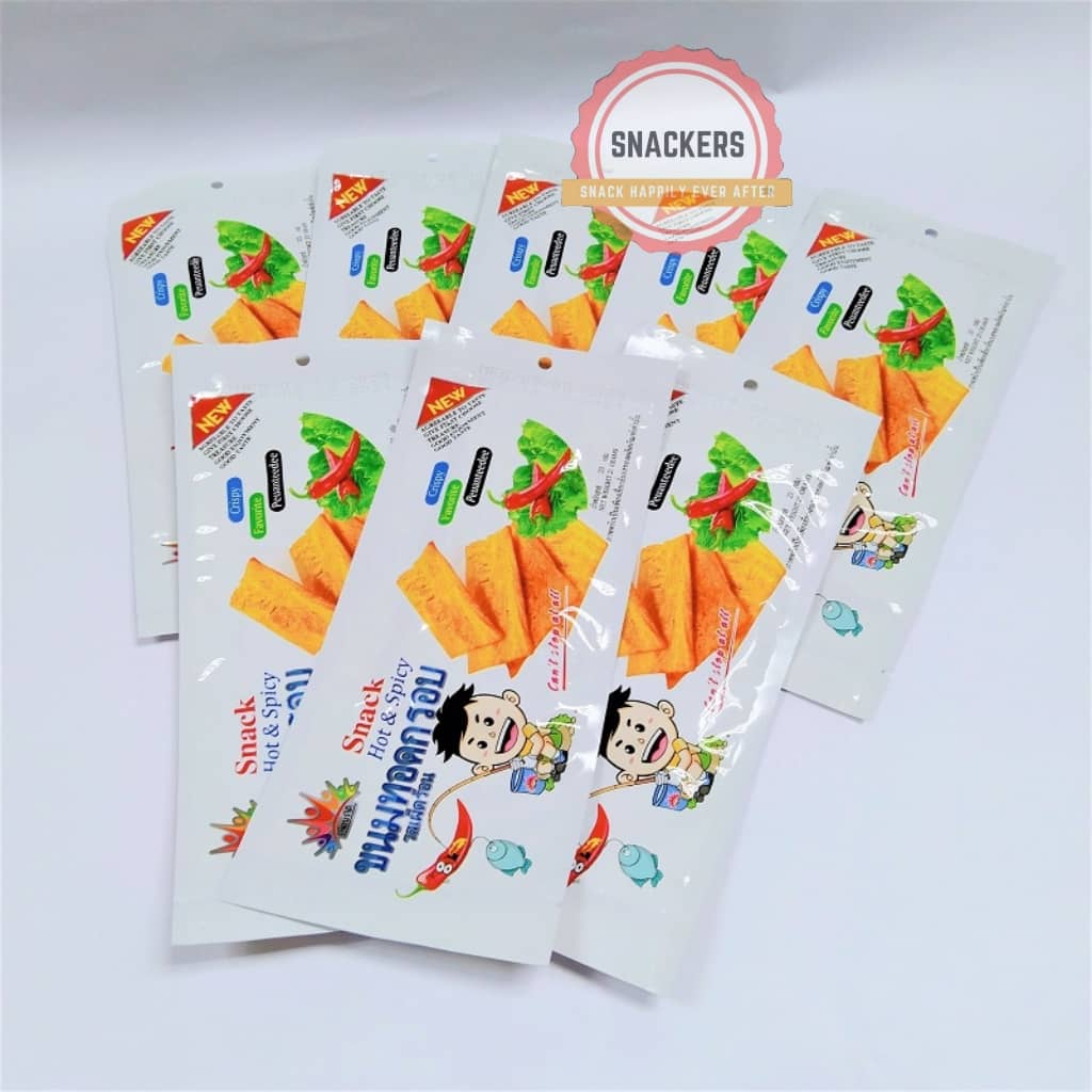 🔥Viral Tik Tok🔥 Thailand Halal Snack 12Pcs Spicy Slices Snack Hot ...