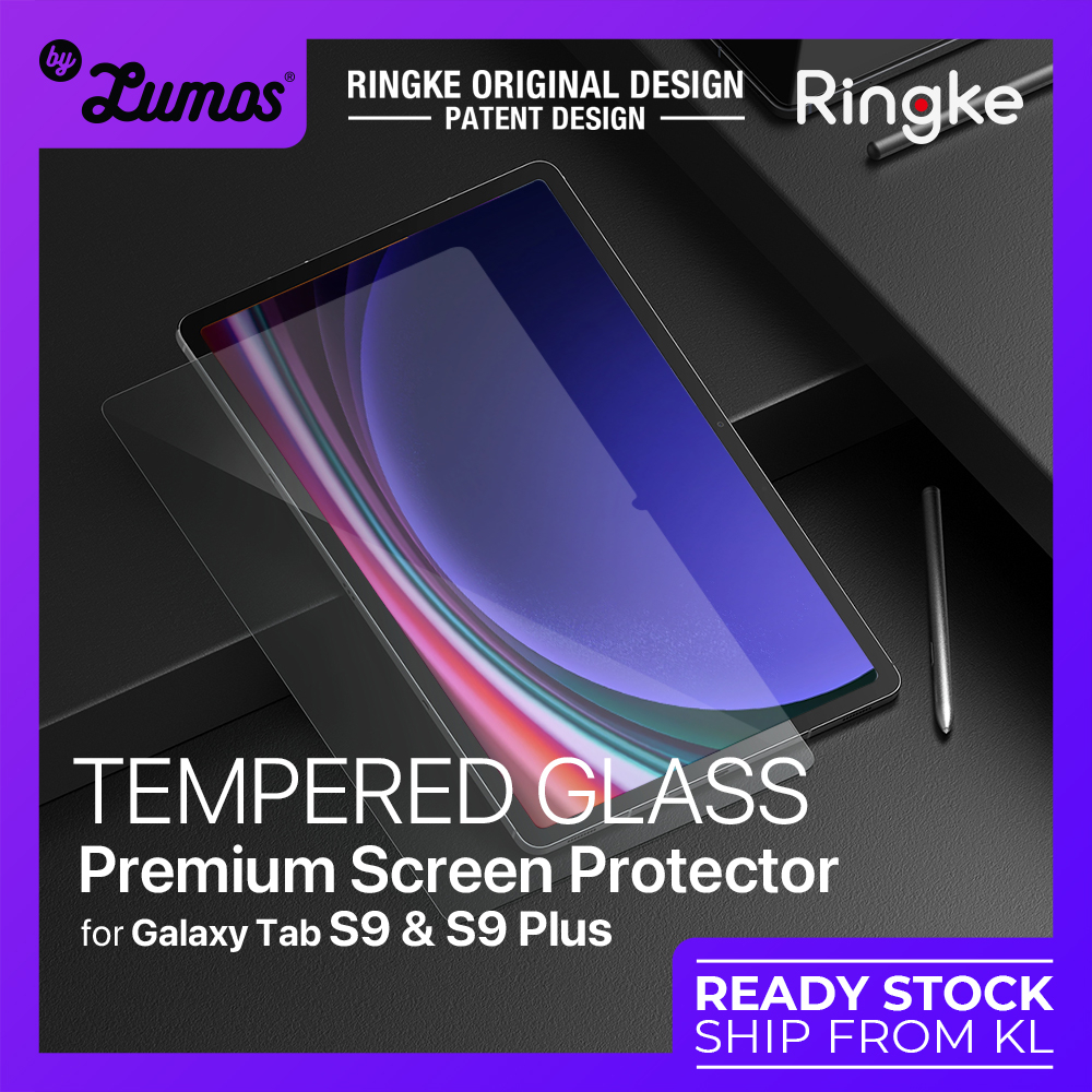RINGKE Samsung Galaxy Tab S9FE / S9 / S8 / S7 & S9 FE+ / S9+ / S8+ / S7+ / S7FE Premium Tempered ...