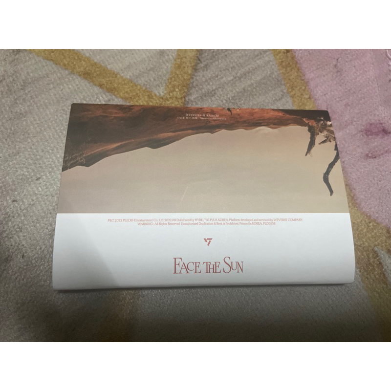 [M] SEVENTEEN FACE THE SUN ALBUM (WEVERSE VERSION) | Shopee Malaysia