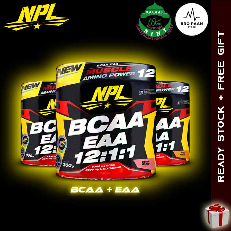 NPL BCAA EAA 12:1:1 Ratio (300g) - Amino Acids, Essential Amino Acids ...