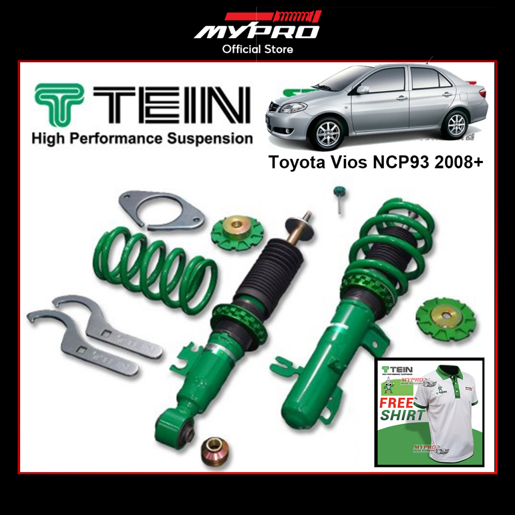 🇯🇵Best🔥Toyota Vios NCP93 2008+ TEIN Street Advance Z Adjustable ...