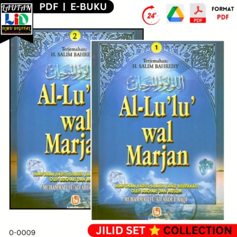 Al-Lu'lu Wal Marjan Himpunan Hadist Shahih Yang Disepakati - Jilid 1-2 ebuku | ebook | e buku ...