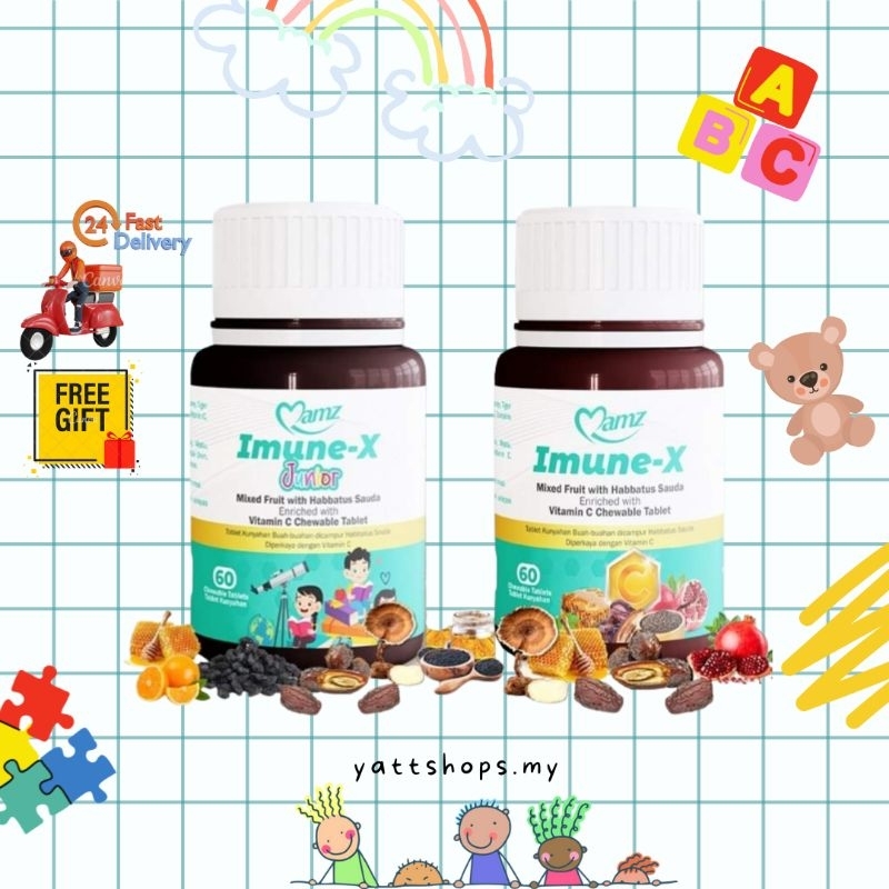 MAMZ VITAMIN (IMUNE-X/ IMUNE-X JUNIOR) | Shopee Malaysia