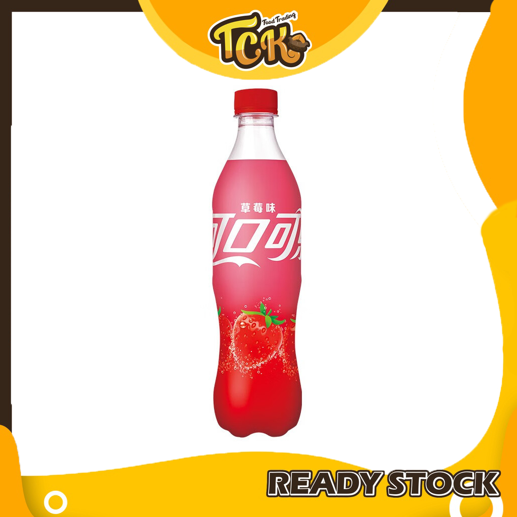 COCA COLA STRAWBERRY 可口可乐 草莓味 500ml | Shopee Malaysia