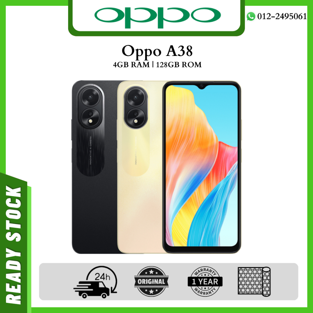 Oppo A38 (4+128) Smartphone💥100% Original💥 | Shopee Malaysia