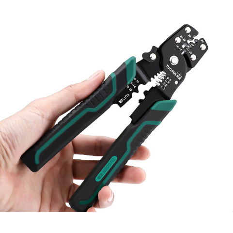 [PROMOSI] Tousen 8" MULTI-FUNCTIONAL WIRE STRIPPER CRIMPING CRIMPER ...