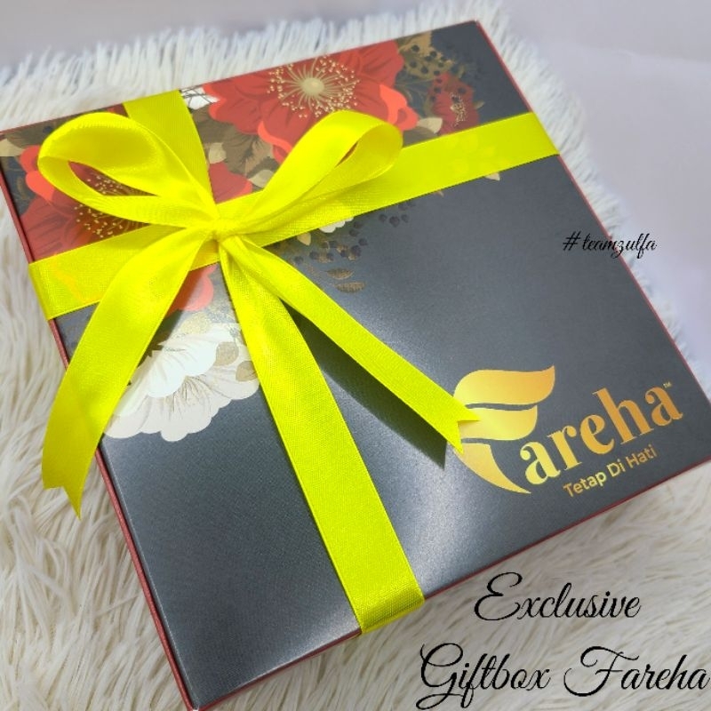 ZF Exclusive giftbox fareha gift box hadiah murah bajet tudung cotton ...