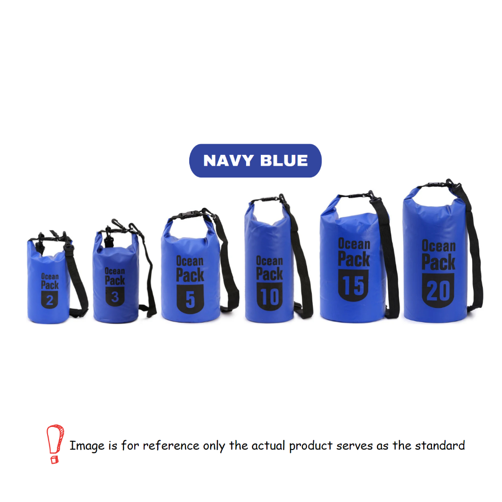 Waterproof Dry Bag 2L 3L 5L 10L 15L 20L Extra Thick PVC Large Capacity Gym Diving Travel Outdoor ...