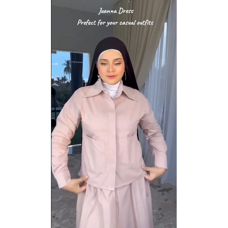 JUANNA DRESS BY HIJABISTA HUB | Shopee Malaysia