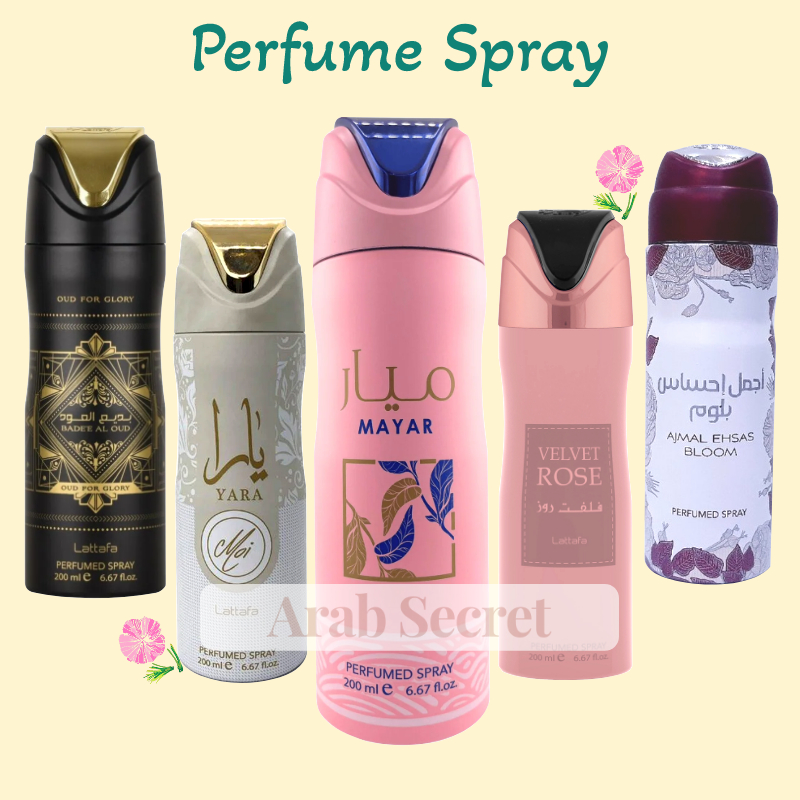 Perfume Body Spray dari Arab Collection Original 200ml Deodorant Body ...