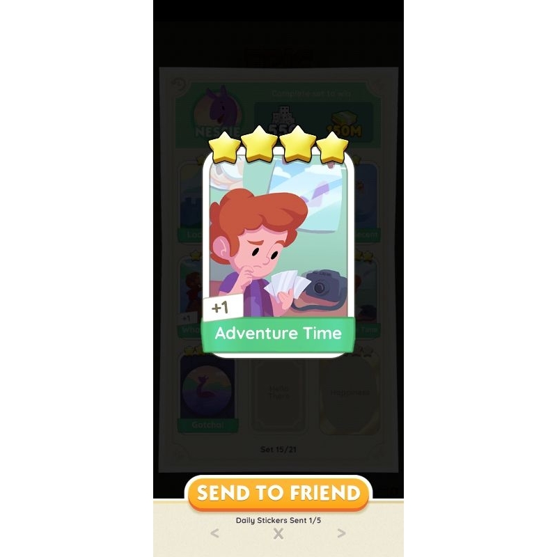 MONOPOLY GO CARD (Adventure Time) | Shopee Malaysia