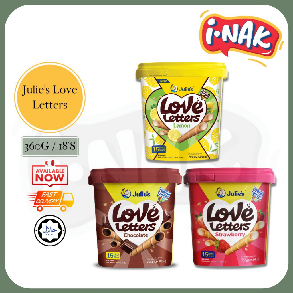 [Ready Stock] Julie's Love Letters 360g | Shopee Malaysia