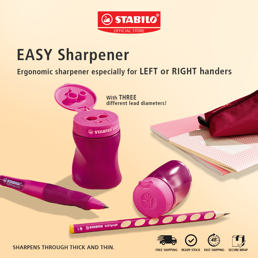 STABILO EASYsharpener Pencil Sharpener Stationery School Office Set for ...