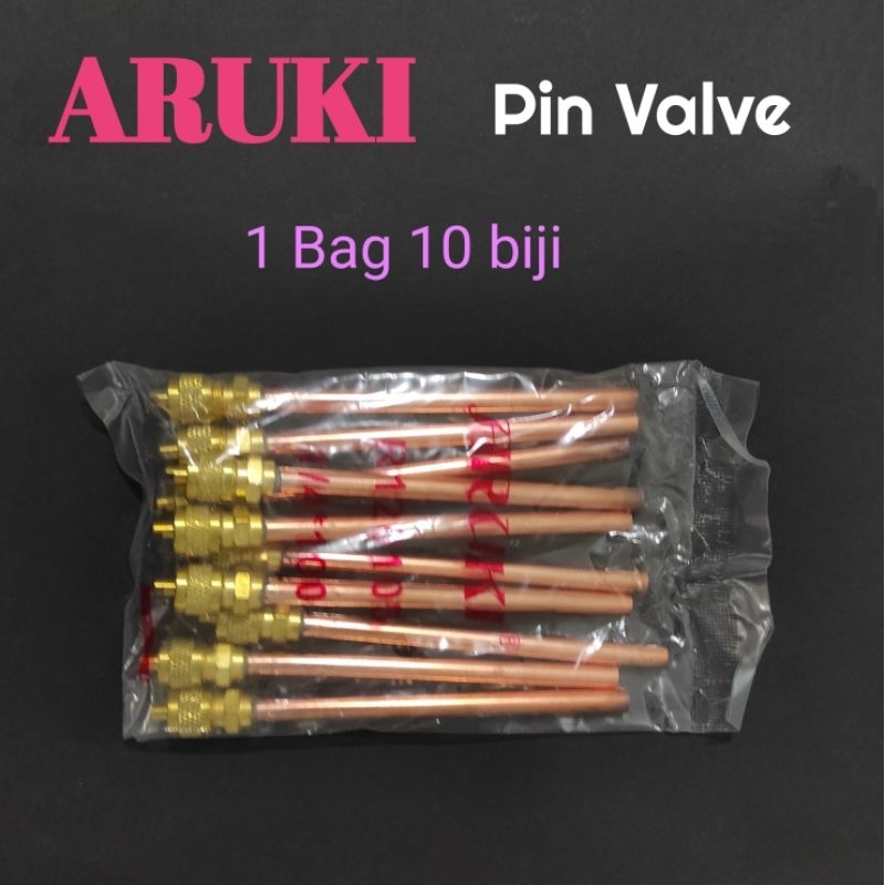 10 Biji Aruki Pin Valve Acces valve Refrigerator Repair Part | Shopee ...