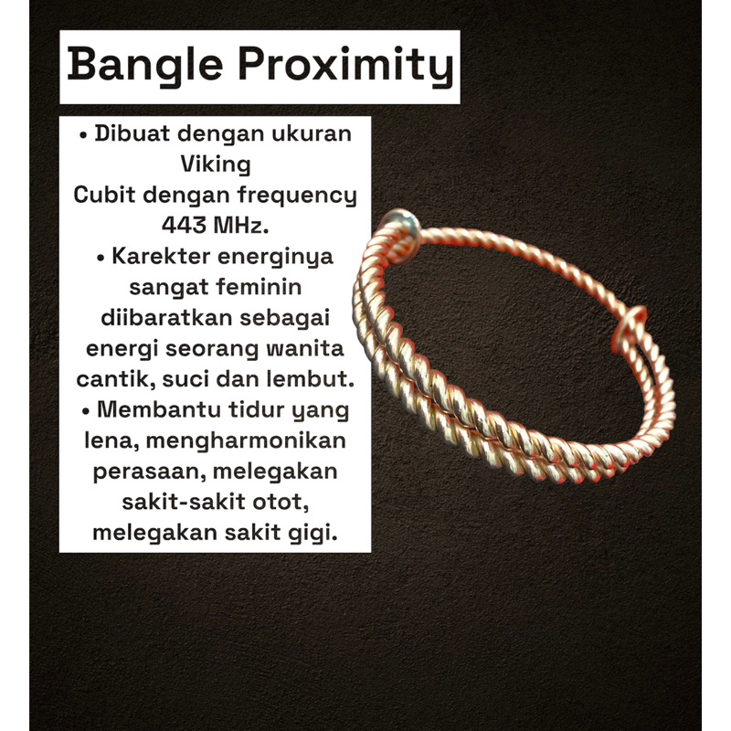 Tensor Ring Bangle Proximity | Shopee Malaysia