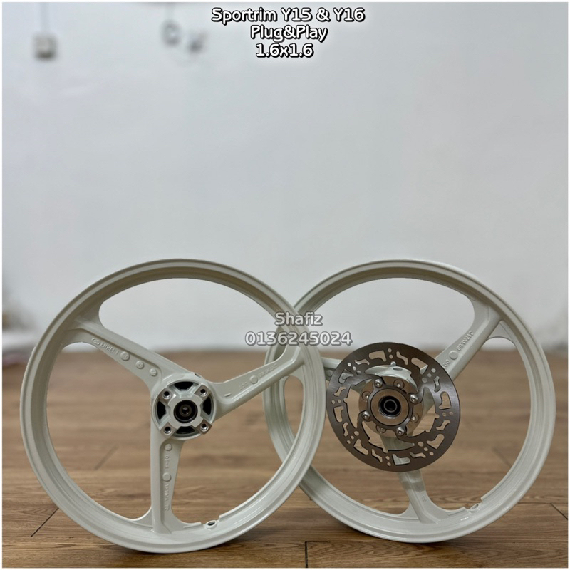 Sportrim 3 batang custom adapter y15zr | Shopee Malaysia