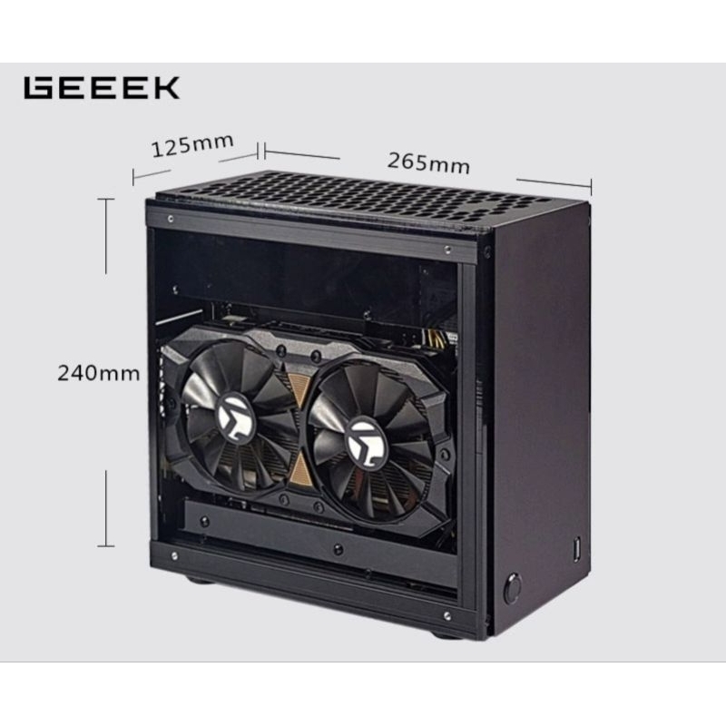 GEEEK A35s MINI ITX PC CASE | Shopee Malaysia