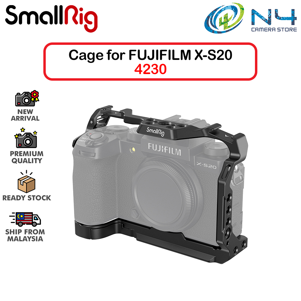 SmallRig Cage for FUJIFILM X-S20 4230 Full Cage Protects Camera without ...