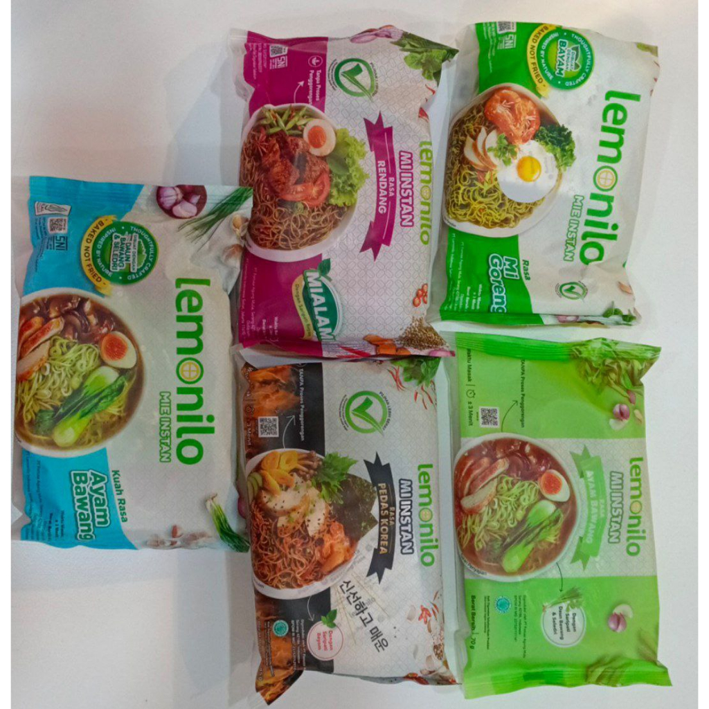 MIE LEMONILO VARIAN RASA 77G | Shopee Malaysia