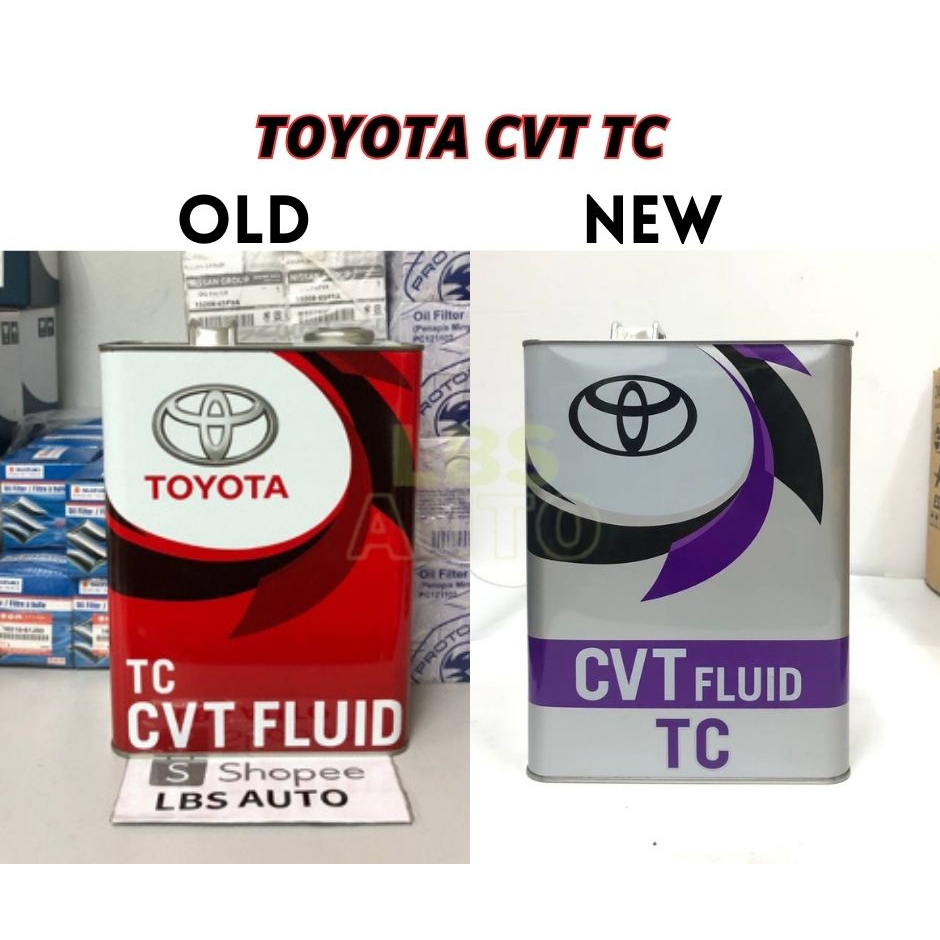 Toyota Minyak GearBox Oil TC CVT 4Liter Automatic Transmission Fluid ...