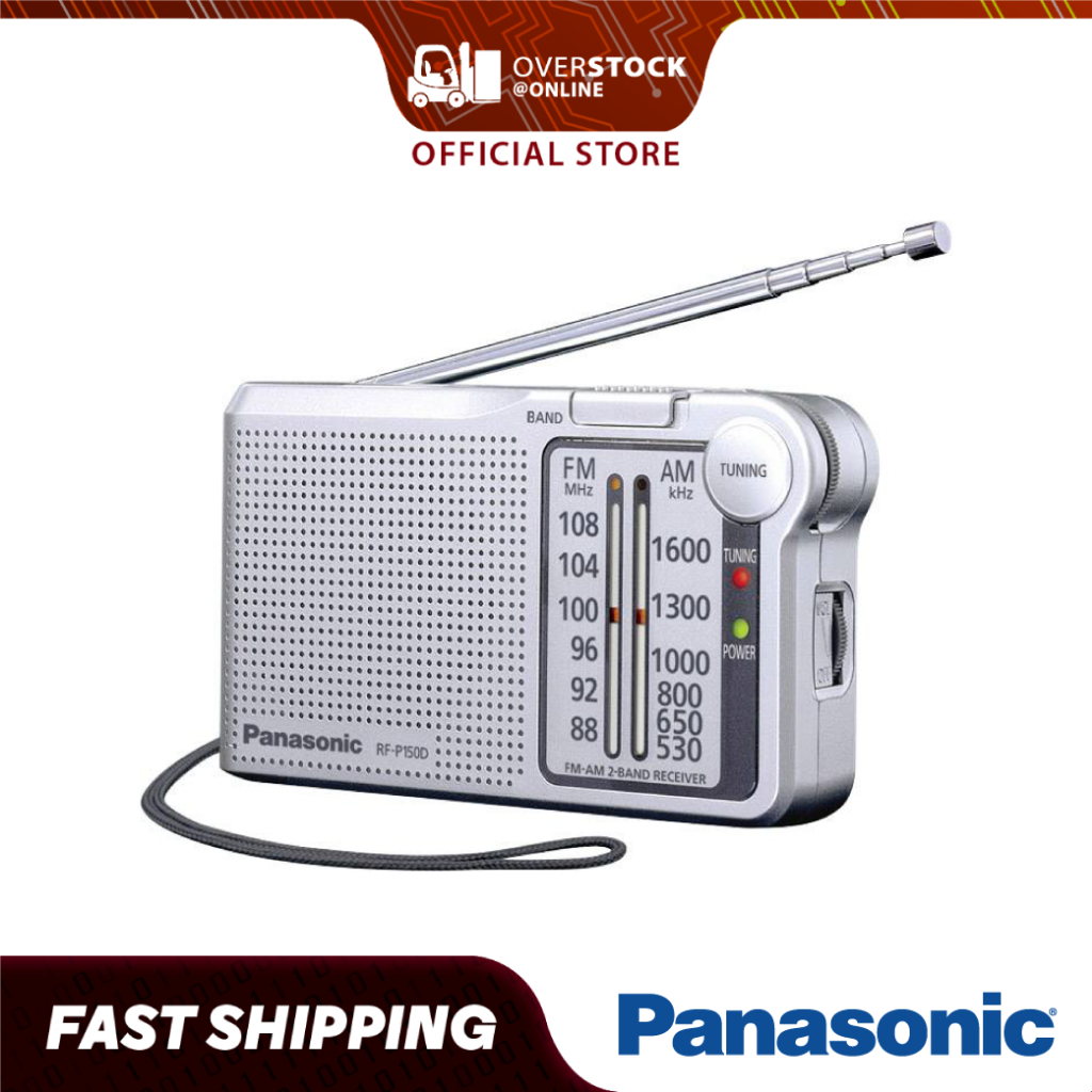PANASONIC RF-P155-S / RF-P150DBA Radio FM / AM / FM Wide Corresponding ...