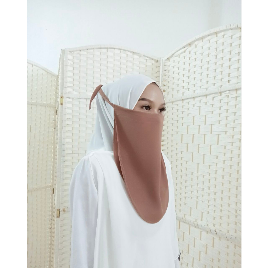 Purdah Sahaja Purdah Chiffon matching with Bshawl & Aisyaa Purdah Dua ...