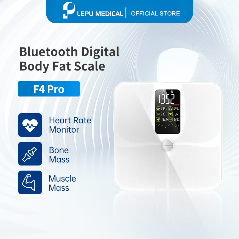 Lepu Rechargeable Digital Smart Body Fat Weight Scale 20 Body ...