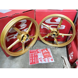 RCB SP522 SPORT RIM BELANG RAIDER 150 160/185 X 17 GOLD & MATT BLACK ...