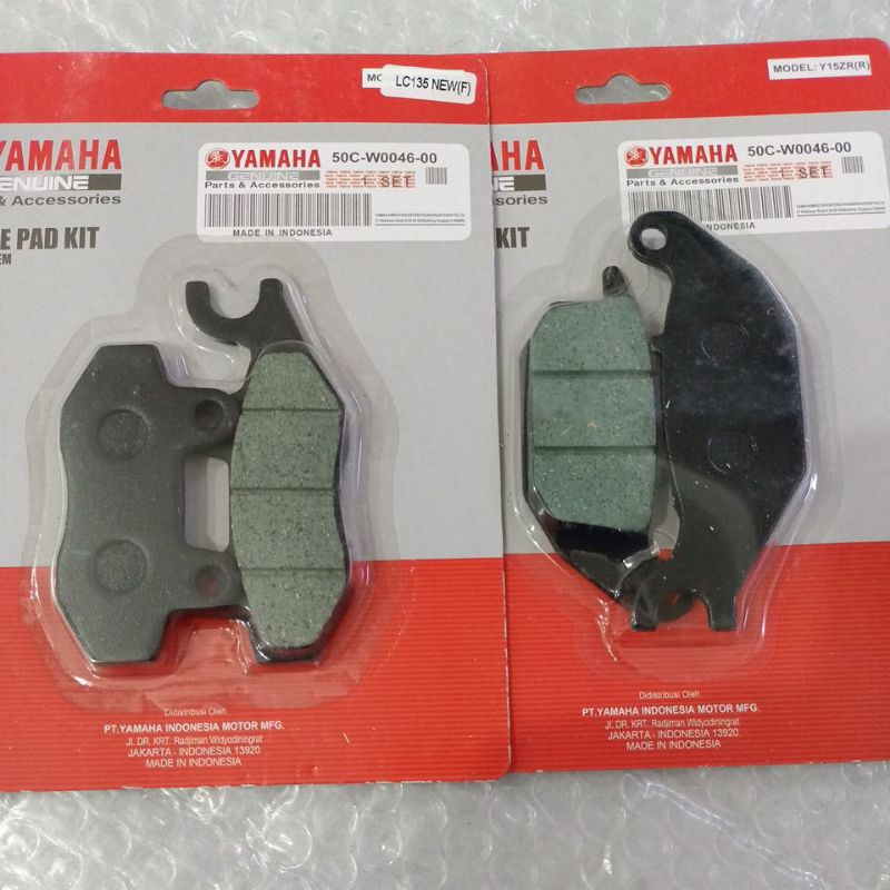 LC135 5S/LC New Disc Brake Pad Set Front/Rear (2Sets) Yamaha | Shopee ...