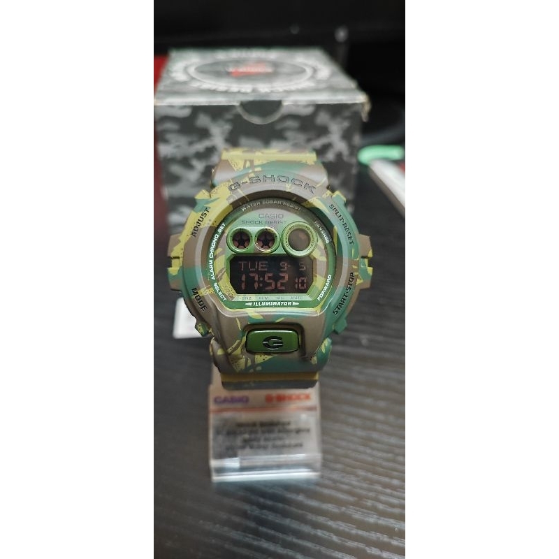 Casio G-Shock GD-X-6900-MC1 Green Military camouflage | Shopee Malaysia