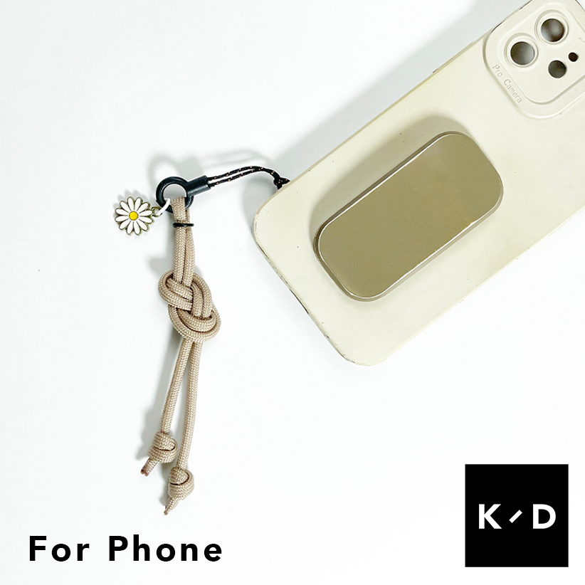 INFINITY PHONE CHARM LOOP Keychain Easy Clip Paracord Colourful ...