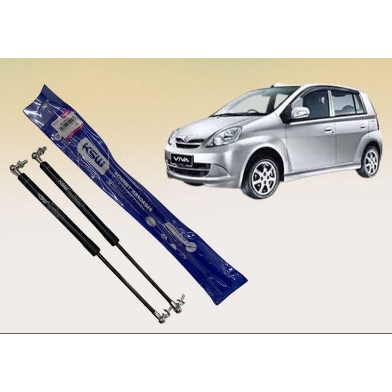 KSW Perodua Viva rear bonet absorber bonnet absorber Damper Absorber ...