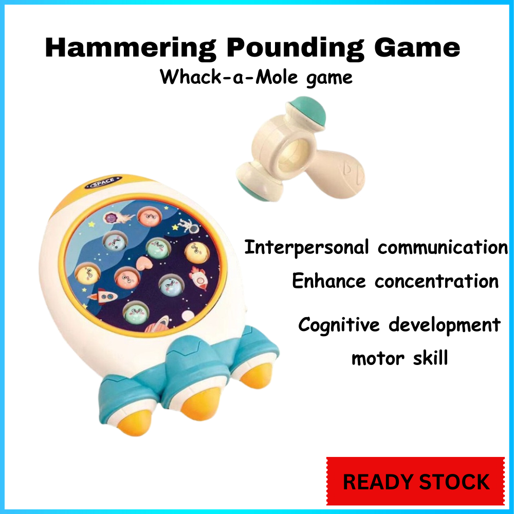 Whack-A-Mole Game for Toddlers, Interactive Pounding Toy for Early ...