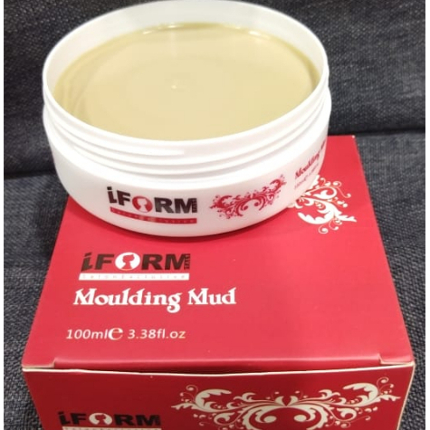 IForm Moulding Mud Men Hair Wax Clay Styling Easy Wash, Extra Strong Hold ,Anti Hair Loss,Cuci ...