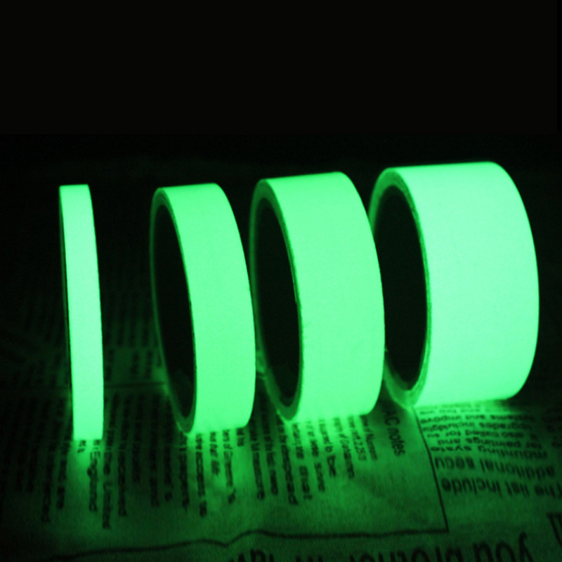 5 Meter Glow in The Dark Sticker Tape Luminous Fluorescent Night Self ...