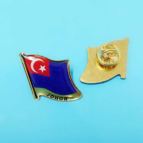 Johor State Flag Magnetic with logo Johor Negeri Malaysia Johor State ...