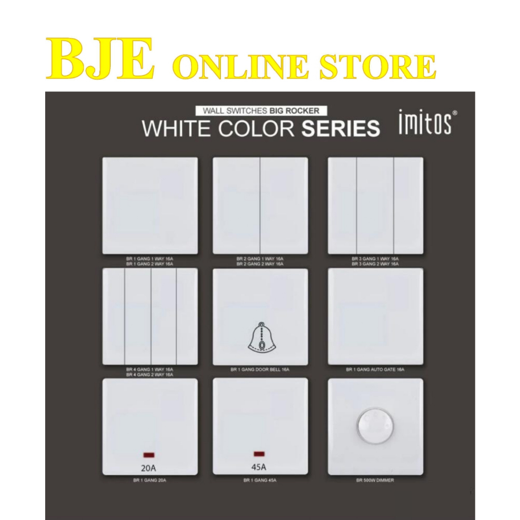 IMITOS SWITCH / BIG ROCKER SWITCH WITH SIRIM APPROVAL | Shopee Malaysia