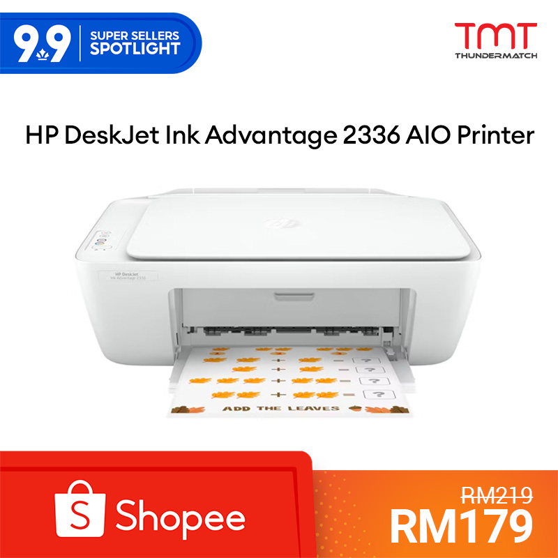 HP DeskJet Ink Advantage 2336 All-in-One Printer Print Scan Copy (7WQ05B) | Shopee Malaysia