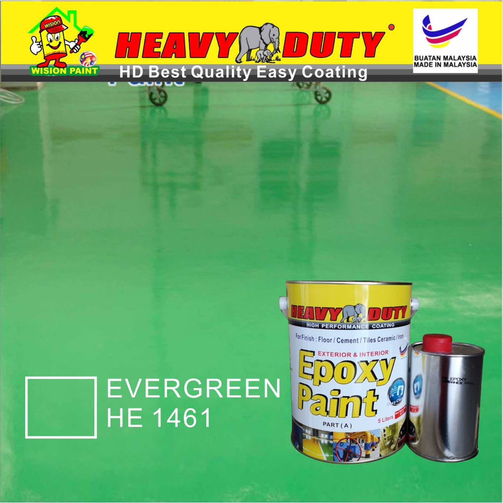 5 LITER 🔥【Real stock 】( 🔥5L EPOXY PROMOSI 🔥 ) HEAVY DUTY PAINT / 5 ...