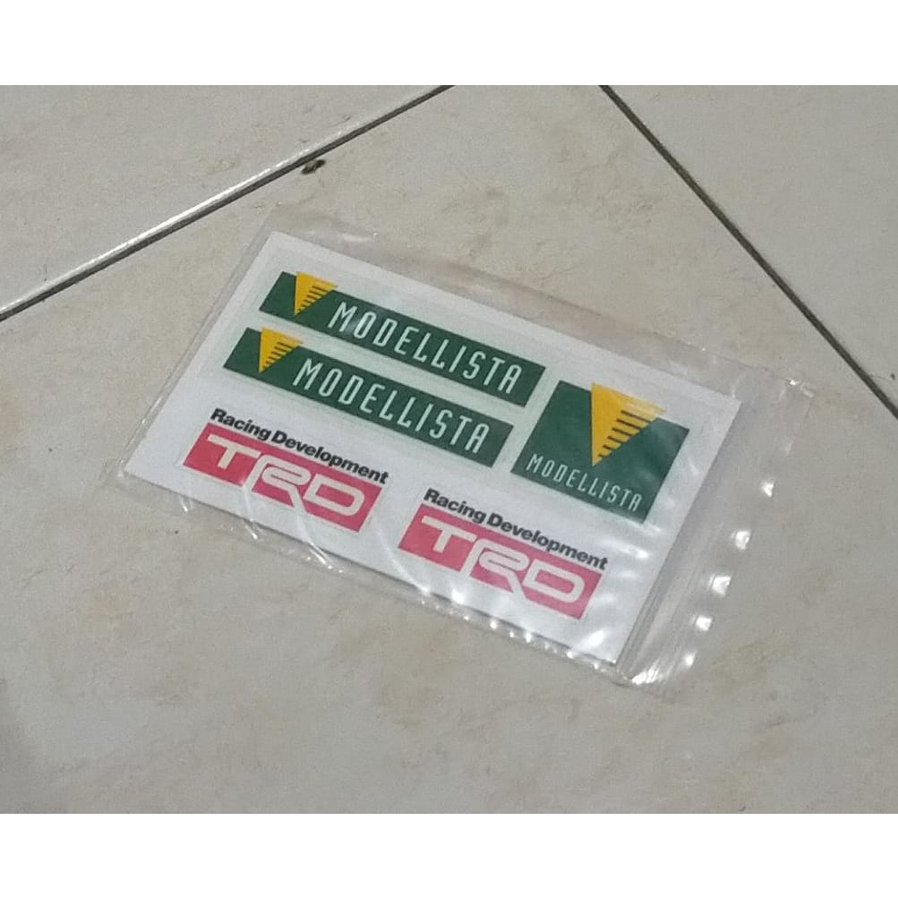 Modellista sticker Japan | Shopee Malaysia