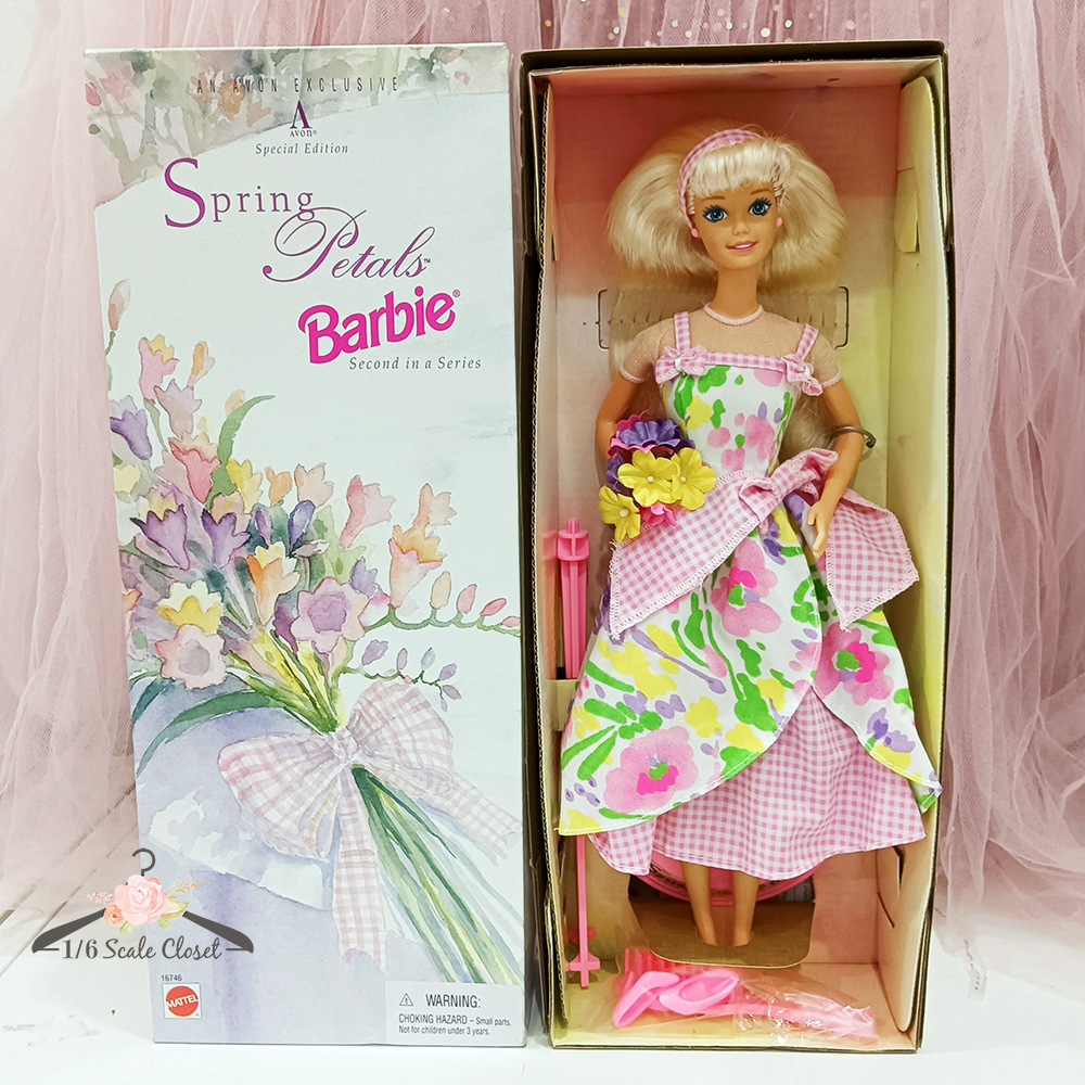 Avon Special Edition Spring Petals Barbie Doll Second in Series ...