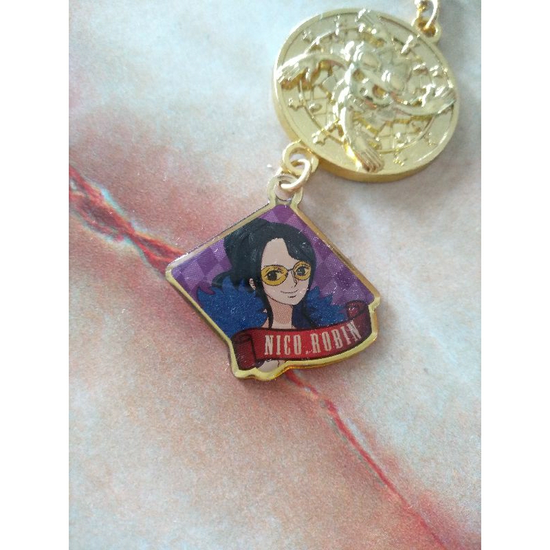 One Piece Golden Keychain Nico Robin | Shopee Malaysia