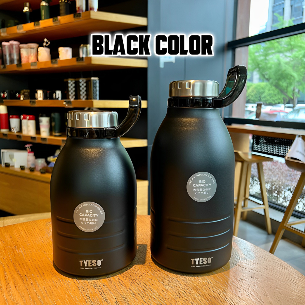 Tyeso Tumbler Thermos With Handle 1500ml/1900ml Large Vacuum Insulated ...
