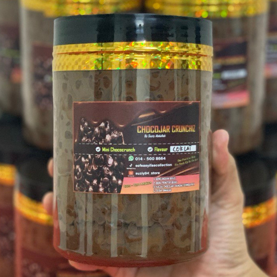 ChocoJar Crunchiz Viral 830ML 350gram 100% Freshly Homemade with ...