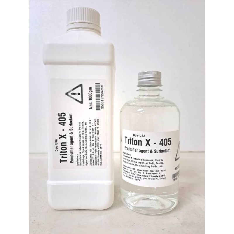 TRITON™ X-405 (70% Actives) Emulsifier Agent & Surfactant | Shopee Malaysia