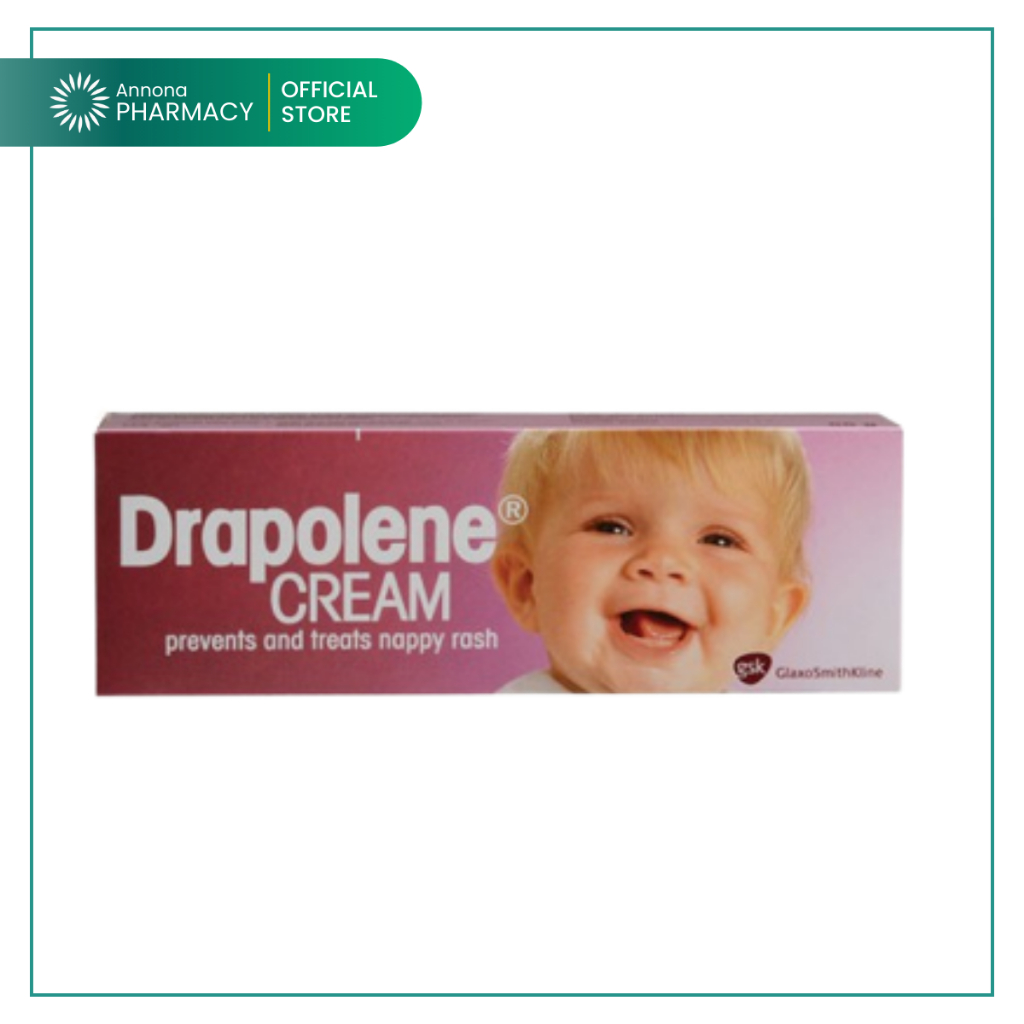 DRAPOLENE Cream Nappy Rash 55g | Shopee Malaysia