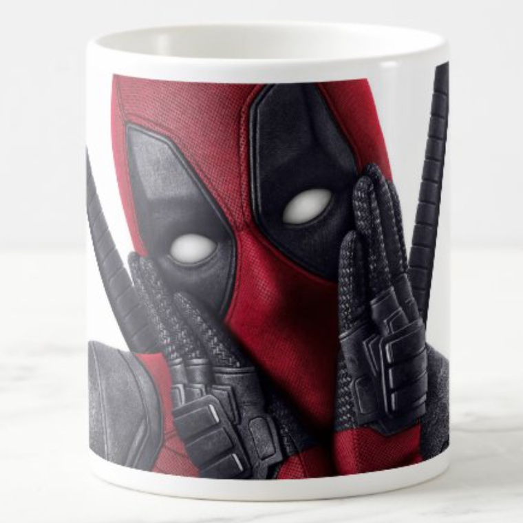 DEADPOOL MUG | WHITE MUG | MARVEL | AVENGERS | X MEN | WOLVERINE ...