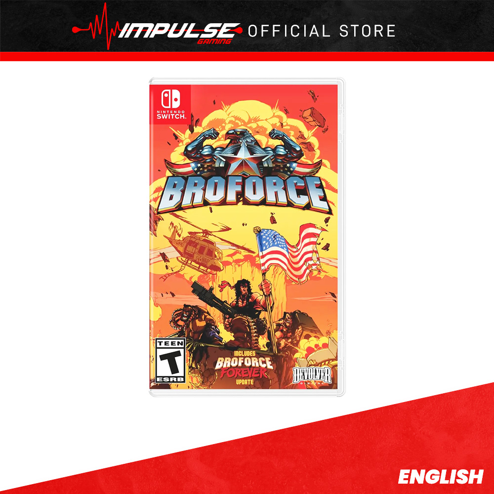 NSW Nintendo Switch Broforce Eng Version | Shopee Malaysia