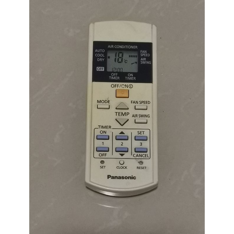 Panasonic Remote Control Aircond (Original) | Shopee Malaysia