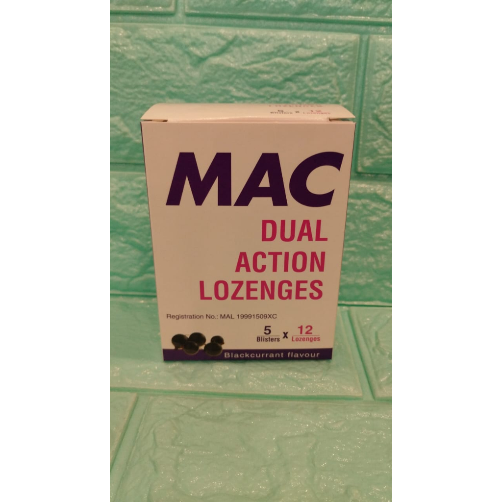 MAC Dual Action Lozenges 60's | Shopee Malaysia